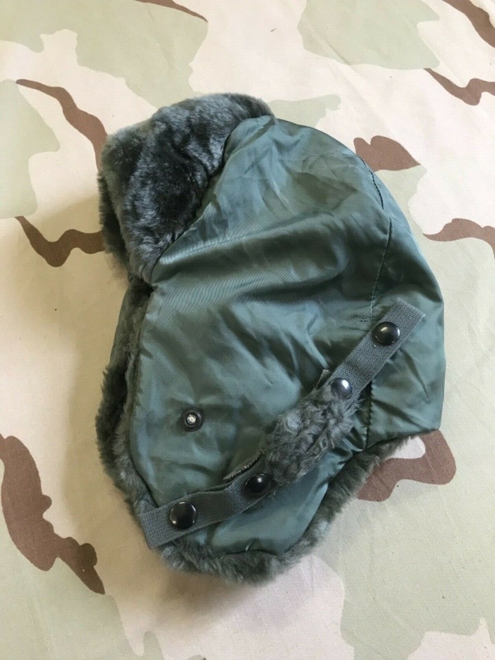 US AIR FORCE HELMET LINER FLYERS WINTER B-9B B9B CAP NSN 8415-00-269 ...