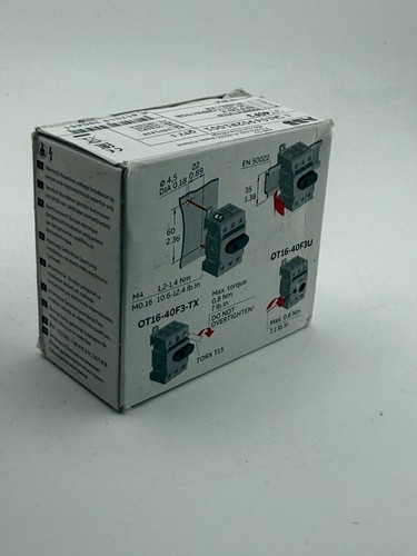 ABB OT40F3 Switch Disconnector 1SCA104902R1001 3-pole, front operated | eBay