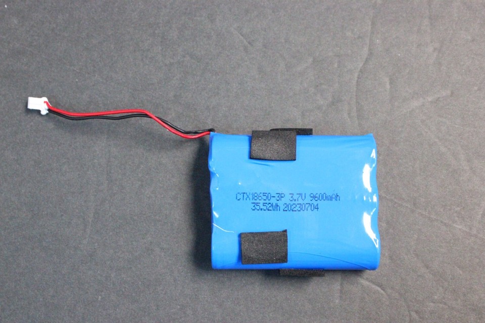 2 PCS P3.7V 9600mAh 3 Cell Lithium ion 37.0Wh Rechange Battery 2 Pin ...