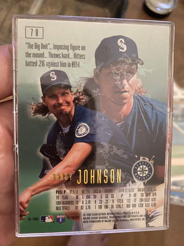 Randy Johnson Baseball Cards | eBay