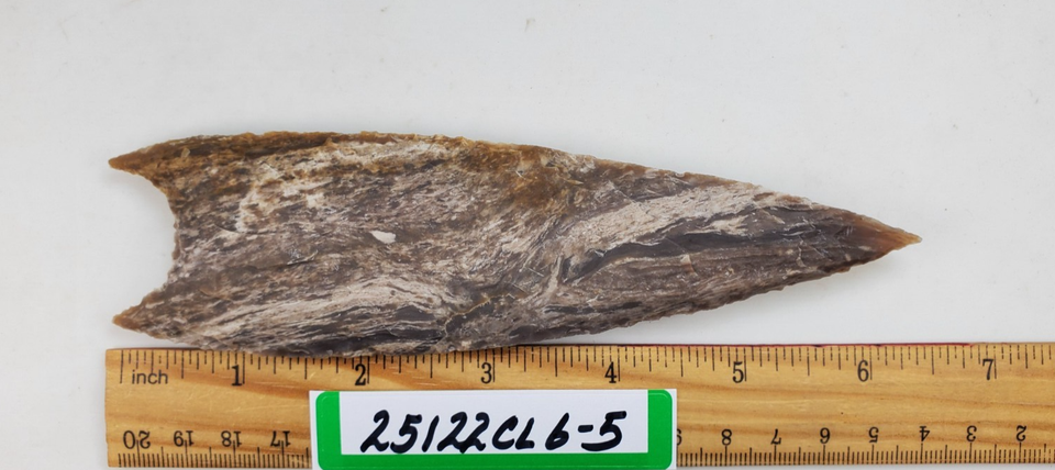 6.25" Clovis Spearhead - Lance Head - Drill Point - Knife - Hand ...