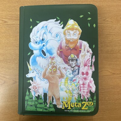 MetaZoo Wilderness 9 Pocket Binder FILLED WITH METAZOO CARDS | eBay