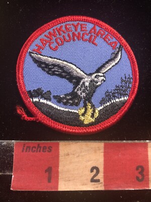 Vtg HAWKEYE AREA COUNCIL Boy Scouts Patch 01WF | eBay