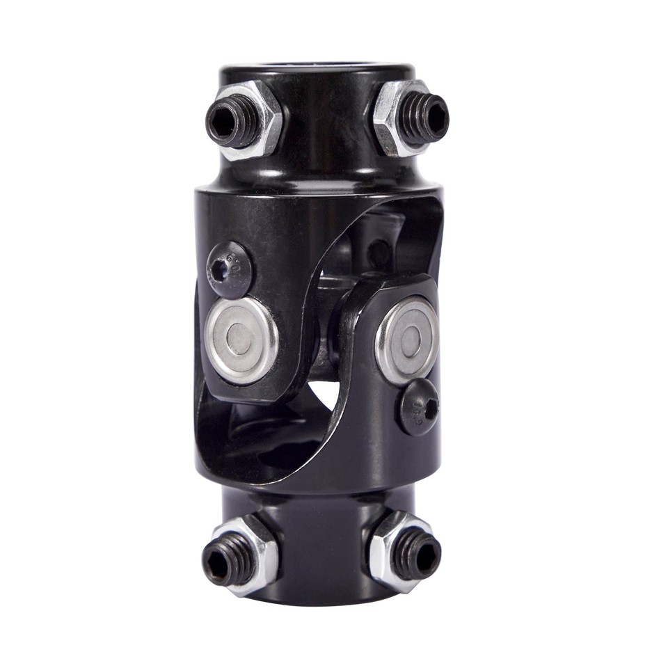 New Steering Box Black U Joint 36" Steel Steering Shaft + 3/4" Support ...