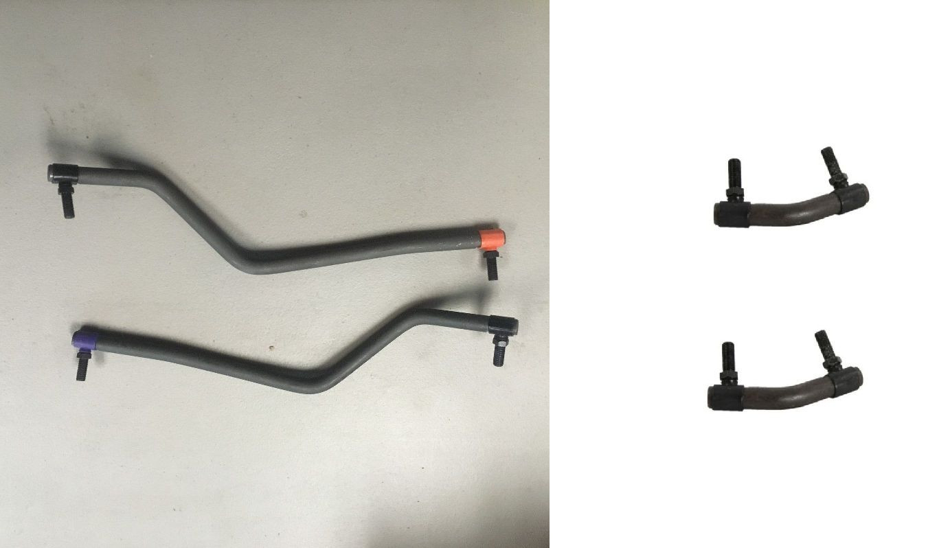 ~4 PK. OEM Lawnmower Tie Rod,Drag Links(D90)597069902,597069802 ...