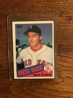 Roger Clemens 1985 Topps Baseball Card (1583) | eBay