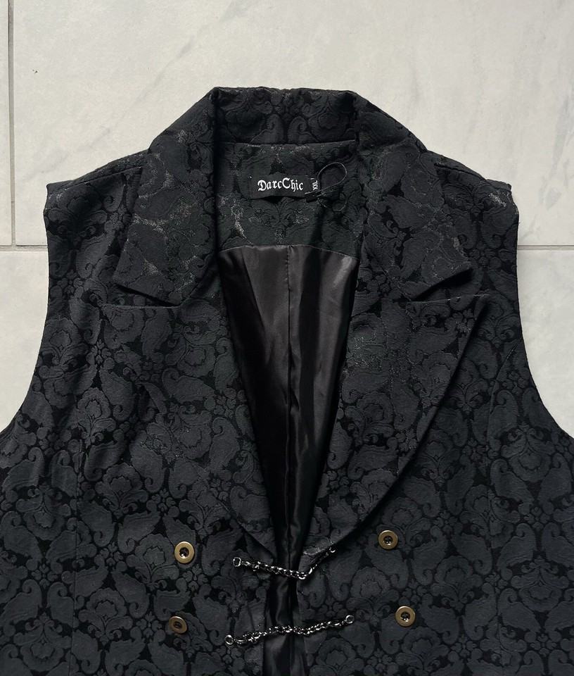 DarcChic Gothic Steampunk Tailcoat Jacket 2XL XXL Mens Costume | eBay