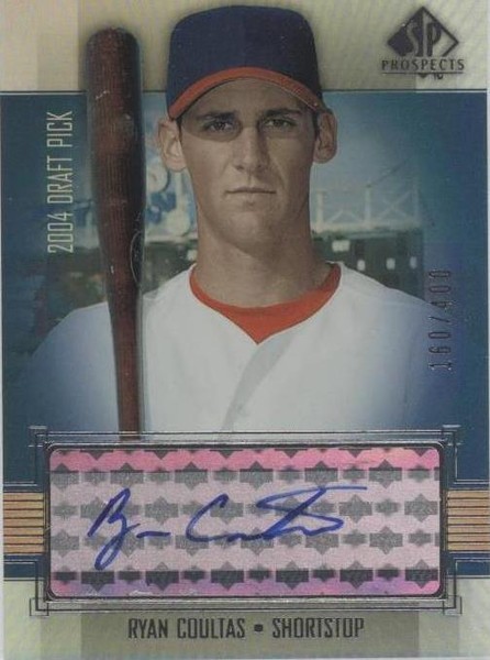 2004 SP Prospects - Autographed Draft Picks #424 Ryan Coultas /400 (AU ...
