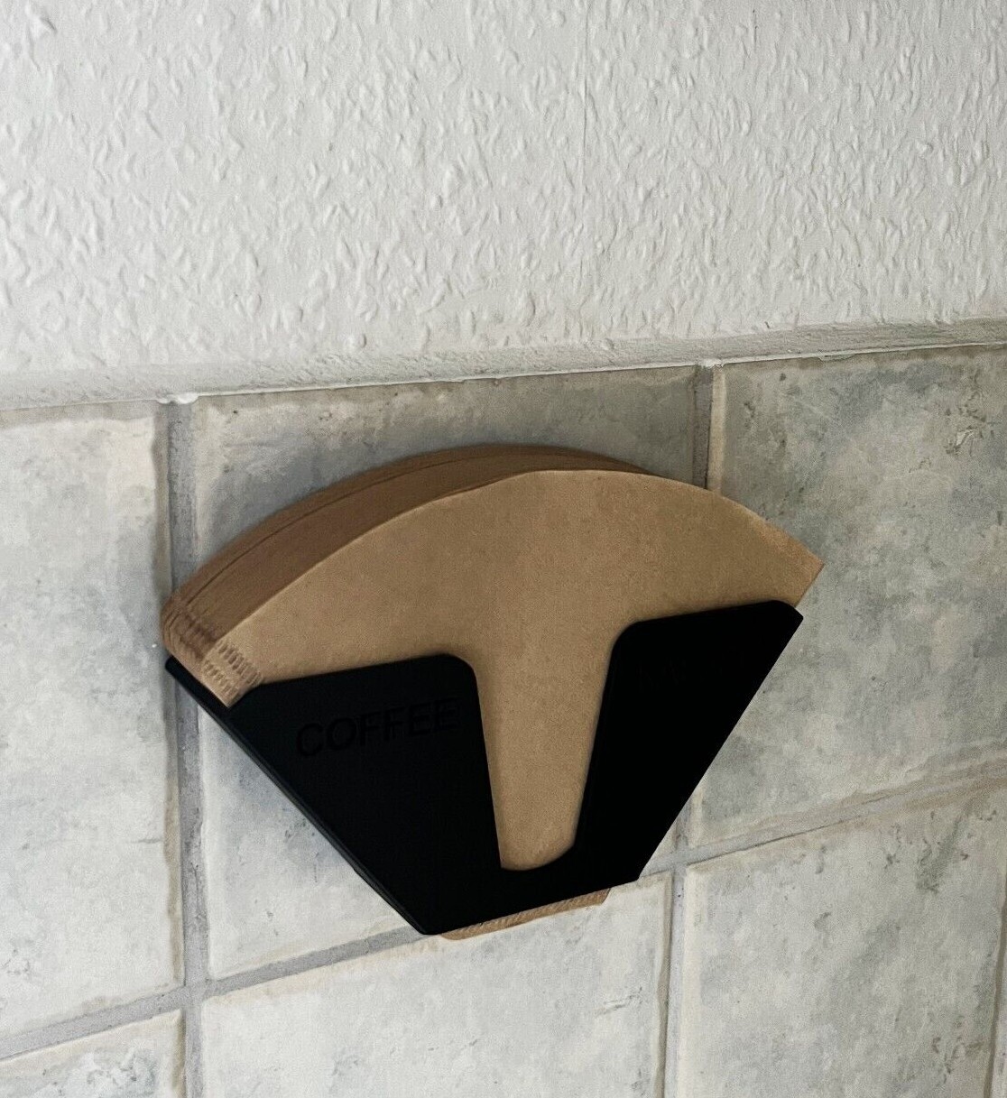 Kaffeefilterhalter Ständer für Kaffeefilter Aufbewahrung Wandhalter ...