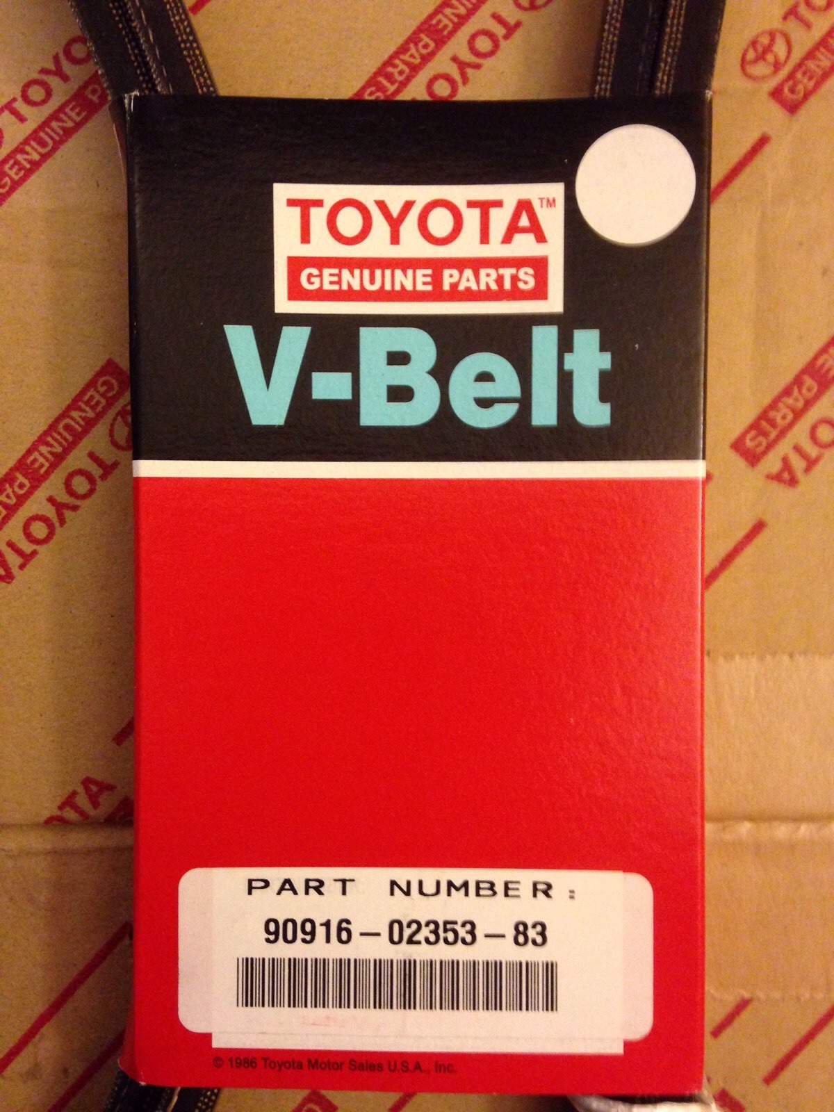 Toyota Genuine OEM Land Cruiser Lexus LX450 93-97 Fan belts 90916-02353 ...