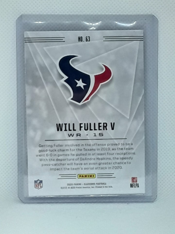 Will Fuller V 2020 Illusions Football - Retail #63 - Houston Texans | eBay
