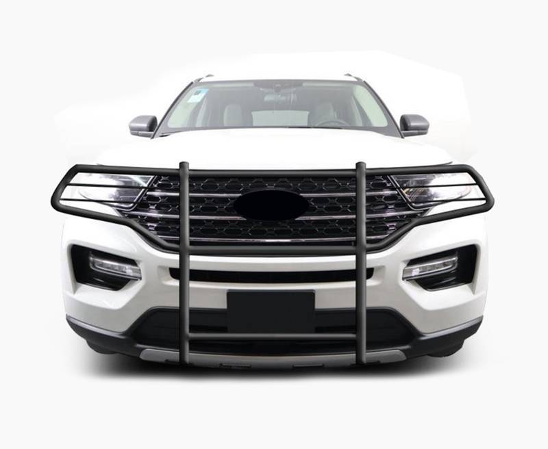 Black Horse Grille Guard Modular Black Fits 20-23 Ford Explorer ...