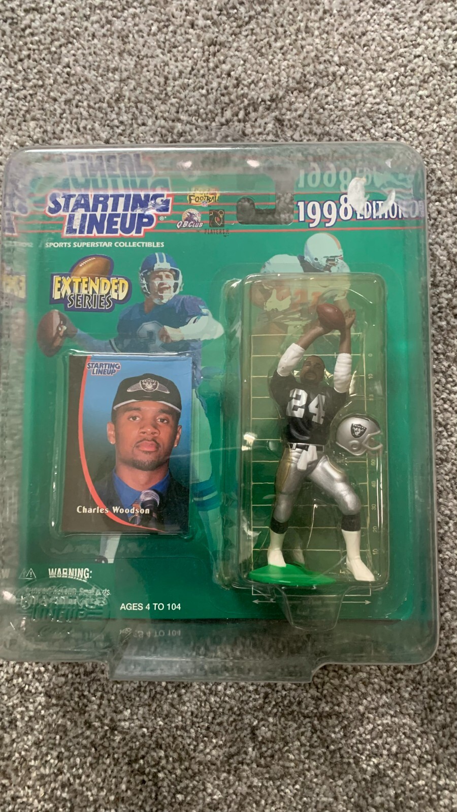Starting Lineup 1998 Extended Series Charles Woodson in plastic case | eBay