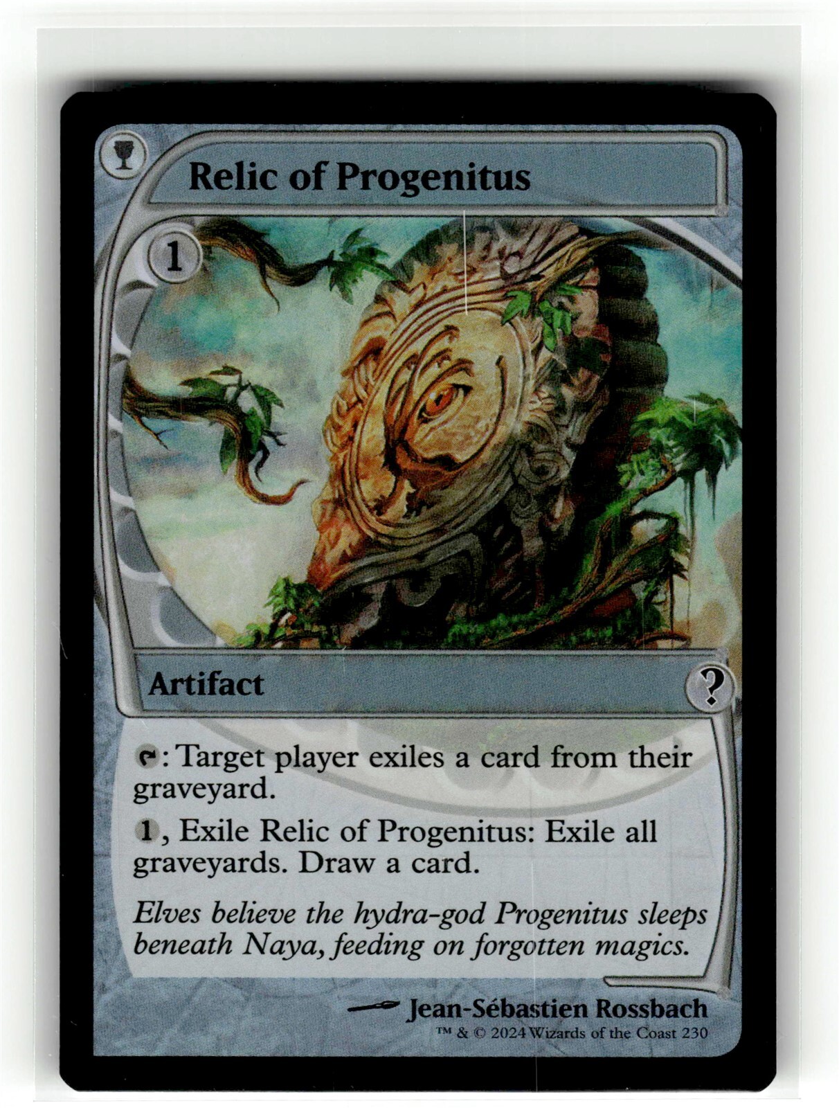 RELIC OF PROGENITUS (FUTURE SIGHT) Mystery Booster 2 FOIL #230 MB2(NM+ ...