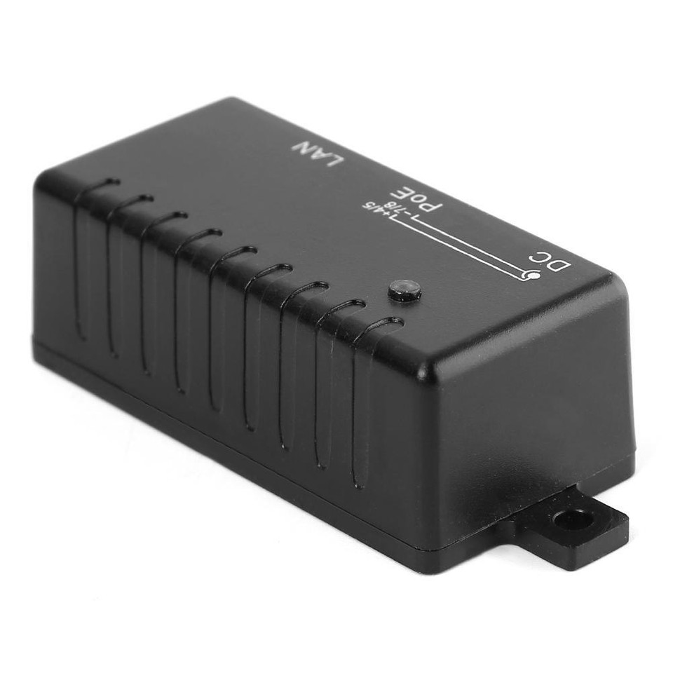 100Mbps POE DC Power Over Ethernet RJ45 POE Injector Splitter Wall ...