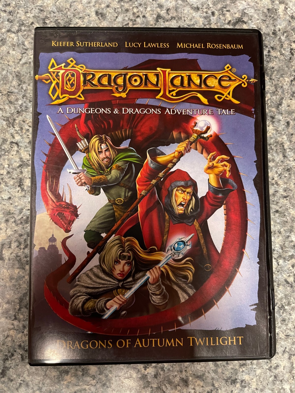Dragonlance Dragons Of Autumn Twilight ~ Animated ~ DVD USED 2008 ...