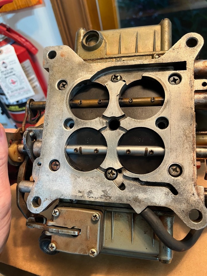 OEM GM Holley Carb List 3245. 1966 Chevy II/Nov 327 350HP L-79 3877413 ...