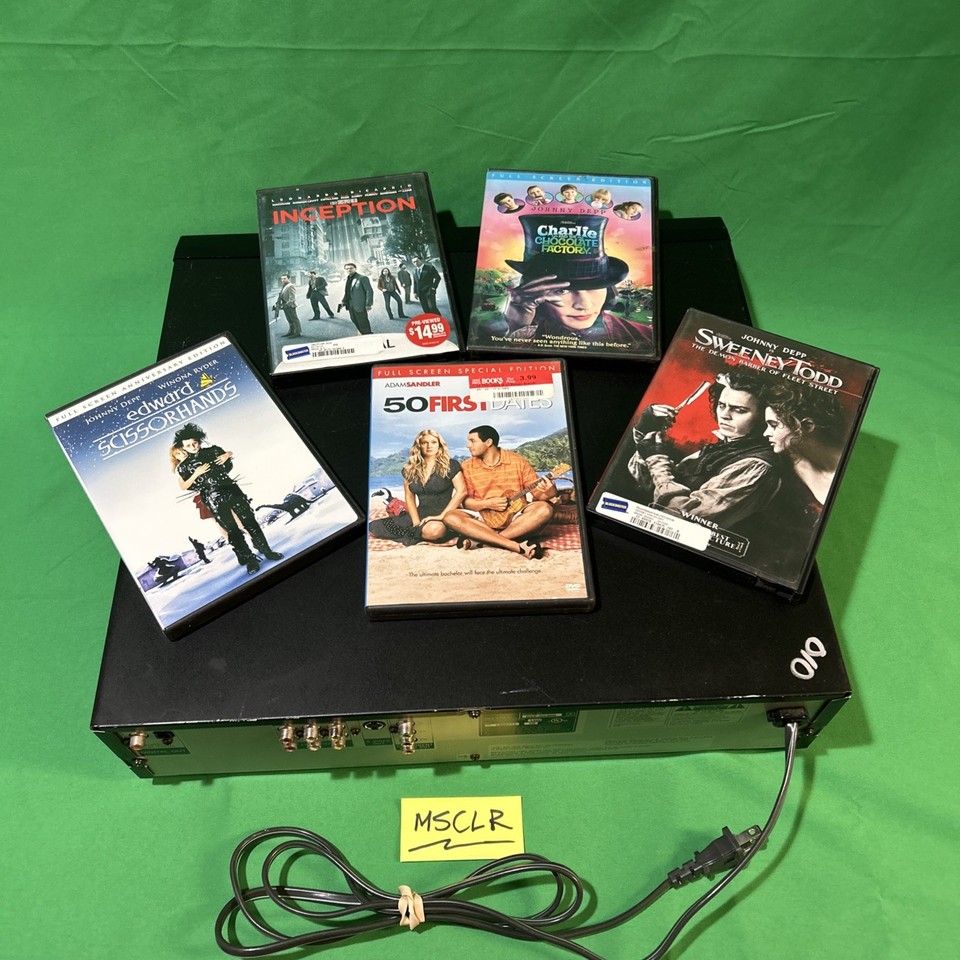 Sony DVP-NC600 5-Disc Carousel DVD CD Player Changer NO REMOTE + 5 ...