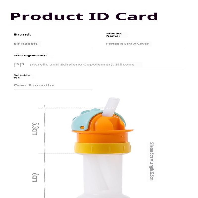 Kids Anti Sip Valve Straw Bottle Lid Detachable Calibers For Beverages ...