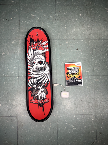 Nintendo Wii Tony Hawk Birdhouse Shred Board Wireless Controller With ...