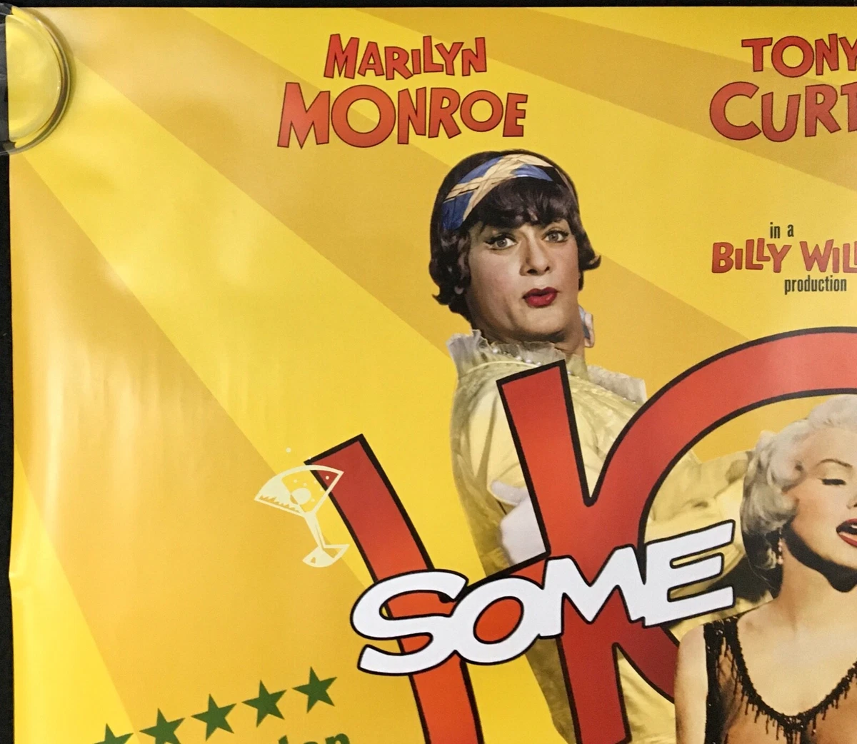 Some Like It Hot Marilyn Monroe Poster