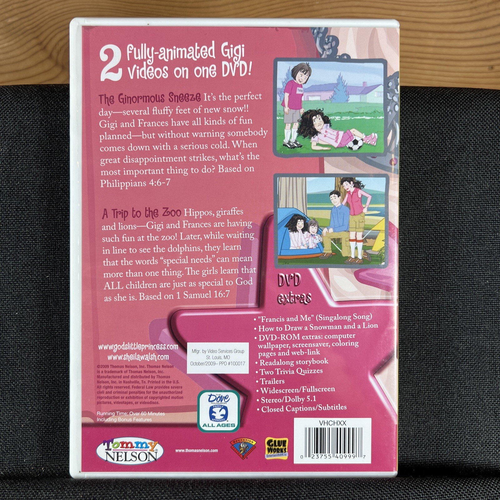 Gigi: God’s Little Princess & Gigi's Ginormous Sneeze (DVD, 2009 ...