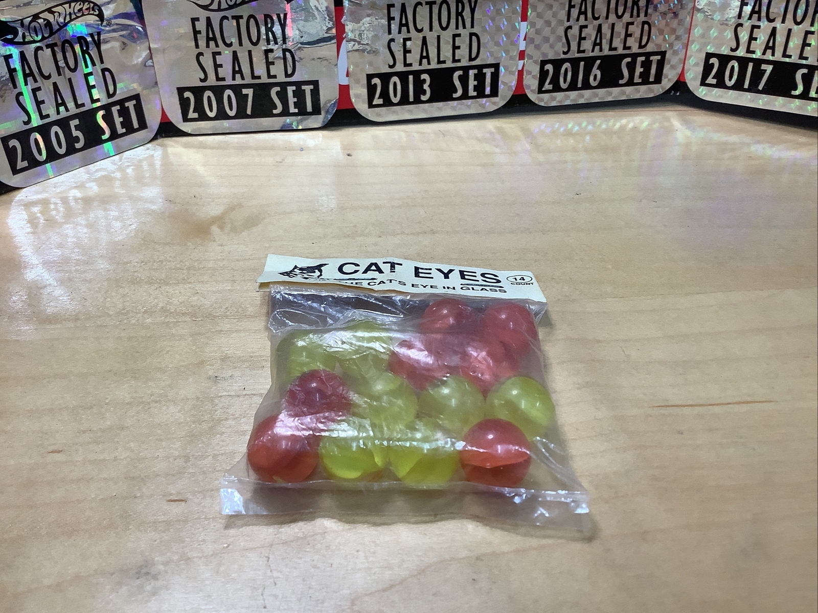 Vintage Pack of 14 C.E.Bogard Cat Eyes Marbles USA | eBay