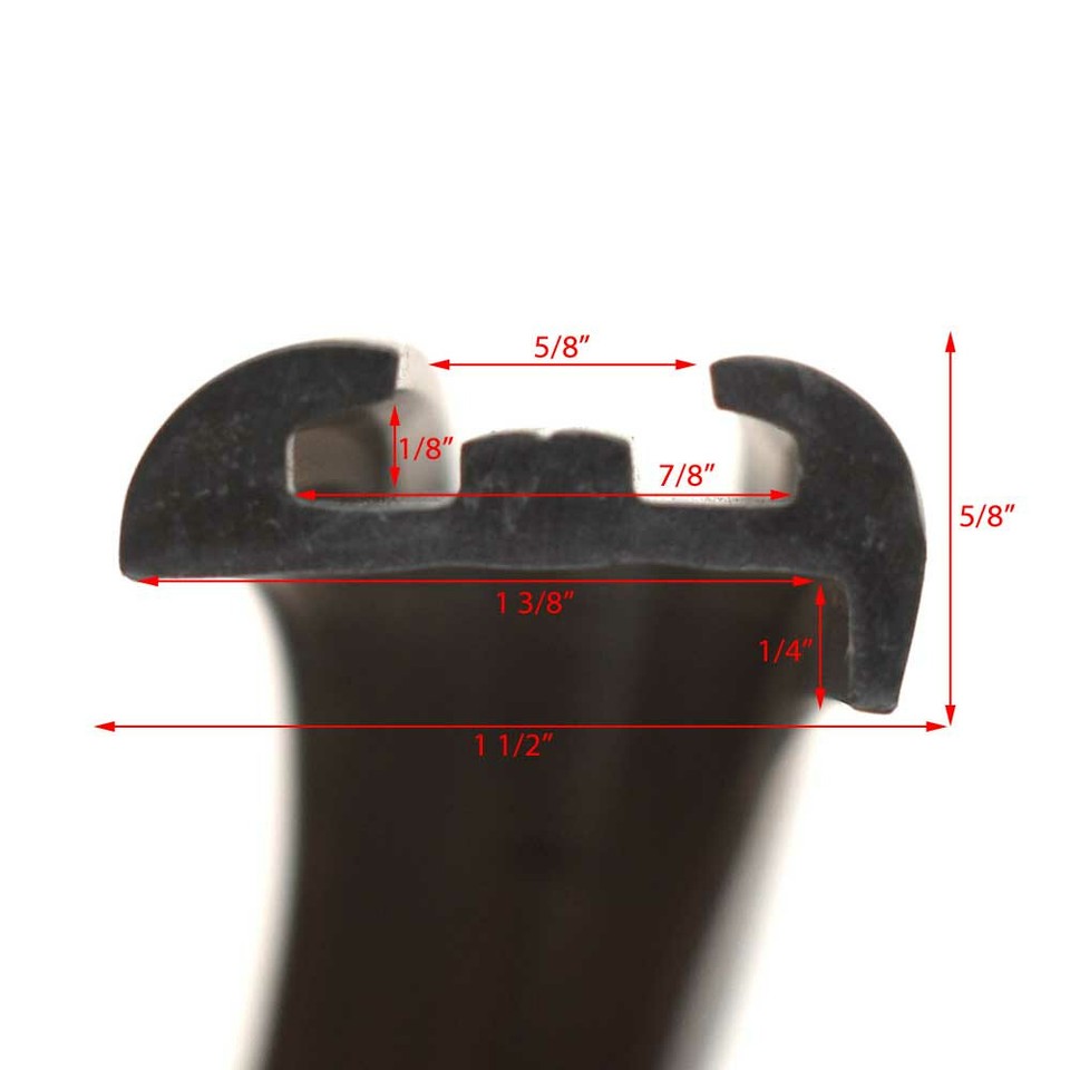 Ranger Boat Rigid Rub Rail 684772 | Black Vinyl (44 Foot) | eBay