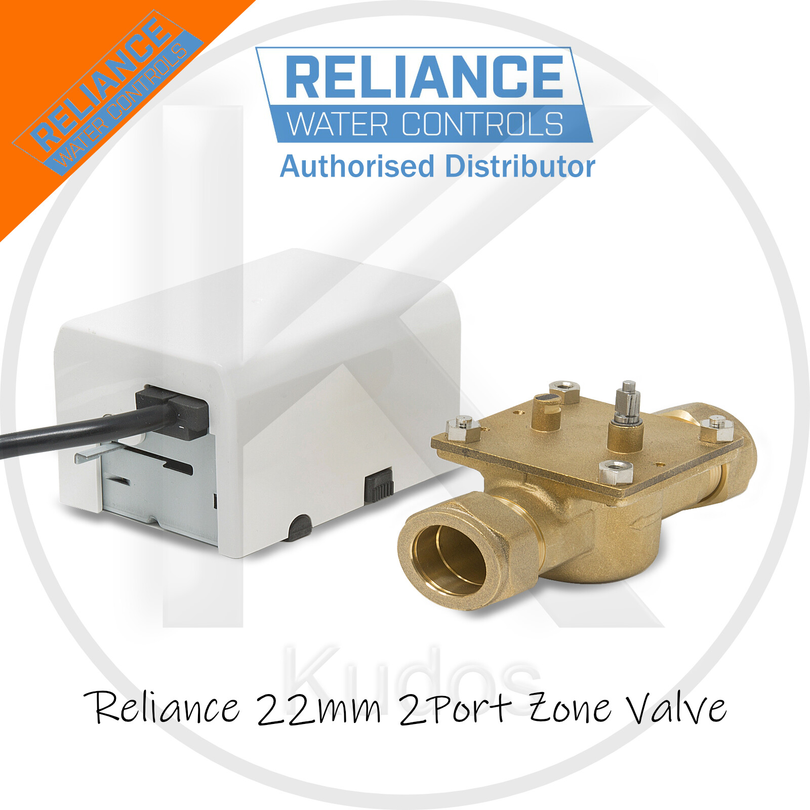 Reliance 22mm 2 Port Motorised Zone Valve Replacement for Honeywell ...