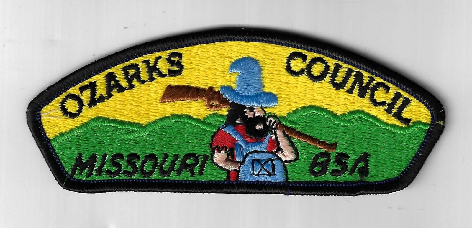 Ozarks Council CSP Missouri BSA BLACK Border [CD2034] | eBay