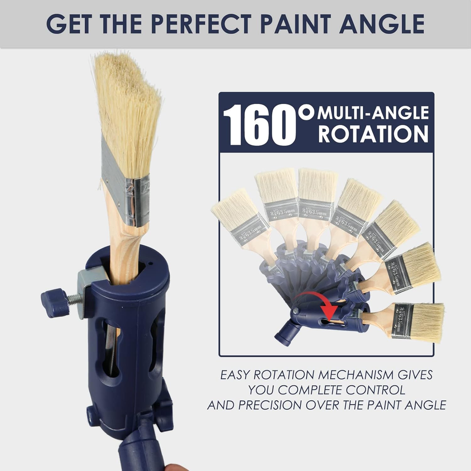 Aolamegs Multi-Angle Paint Brush Extension Tool for High Ceilings ...