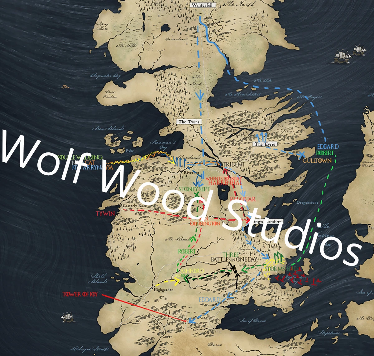 Highgarden Map Game Of Thrones | Fasci Garden