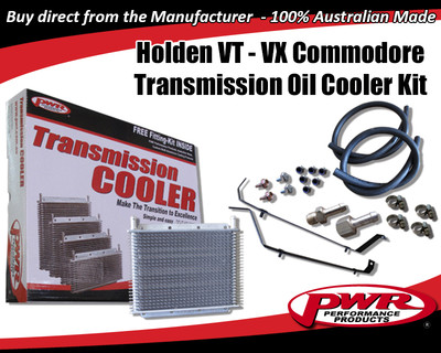 PWR TRANSMISSION OIL COOLER KIT HOLDEN COMMODORE VT S2 - VX V6 & V8 ...