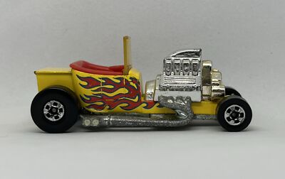 Vintage 1988 Hot Wheels Yellow T-Bucket Flames Classics Series #7673 | eBay