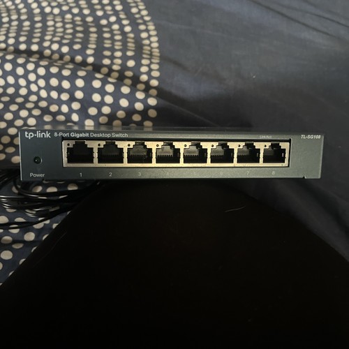 TP-Link TL-SG108 8-Port Multi-Gigabit Desktop Network Switch TLSG108 ...