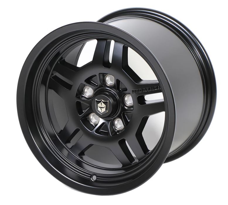 Pro Armor Rally 5 Wheel Rim 15x7 15x10 5 Lug Matte Black RZR Pro R ...