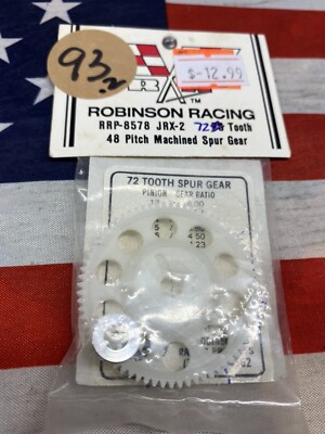 Robinson Racing Products RRP-8578 JRX-2 72Tooth/48Pitch Spur Gear NIP ...
