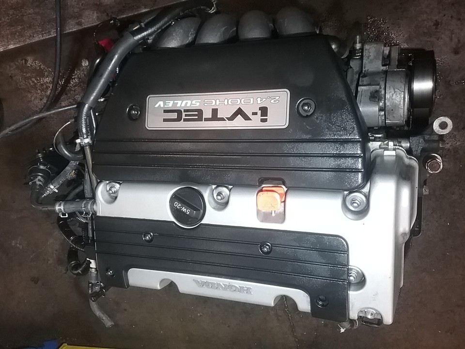 2003-2007 Honda Accord Complete Engine Assembly K24A4 (2.4L Automatic ...