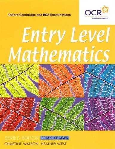 Entry Level Mathematics By Christine Watson, Heather West 9780340801635 ...