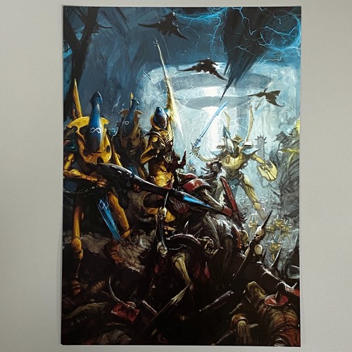 Aeldari Eldar Craftworlds Iyanden Orques Art Image Affiche Warhammer ...