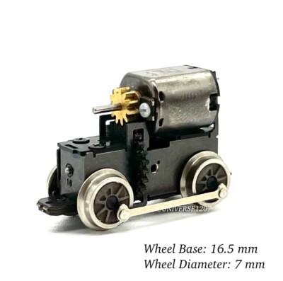 N/HOn30/HOe/009/On18 Aru-Model N16 0-4-0 Locomotives Power Drive Unit ...
