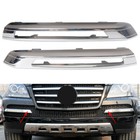 2pcs Front Bumper Foglight Cover Chrome For Mercedes-Benz W164 GL Class ...