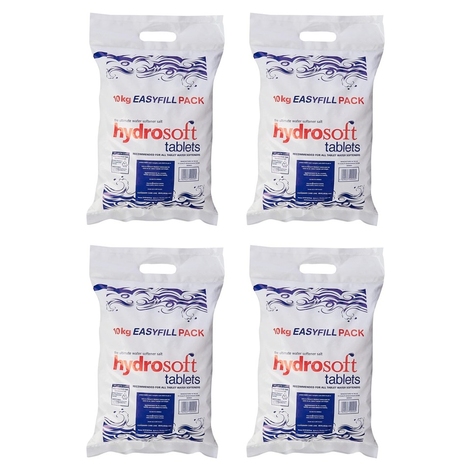 HYDROSOFT SALT TABLETS | 10KG BAG | Water Softener | FCC Food Grade 99. ...