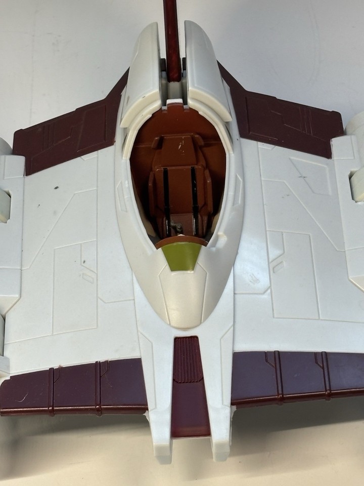 Star Wars The Clone Wars V-19 Torrent Starfighter Ship Incomplete | eBay