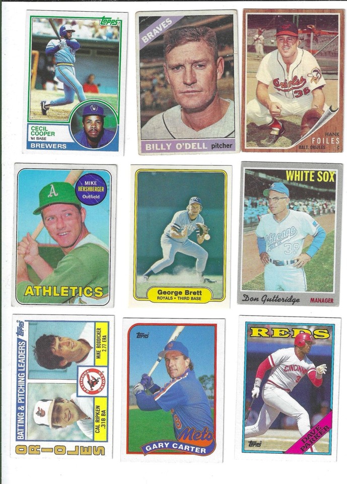 18 Vintage Baseball: Cards: Mickey Lolich, Rich Gossage, Willard Schmidt, Andre | eBay