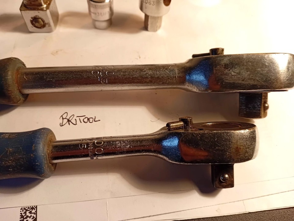 Britool Vintage Sockets and Wrenches Collection of 12 pieces. All ...