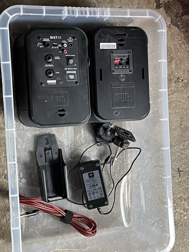 JBL Control 2P speakers pair (with Wall Brackets) | eBay UK