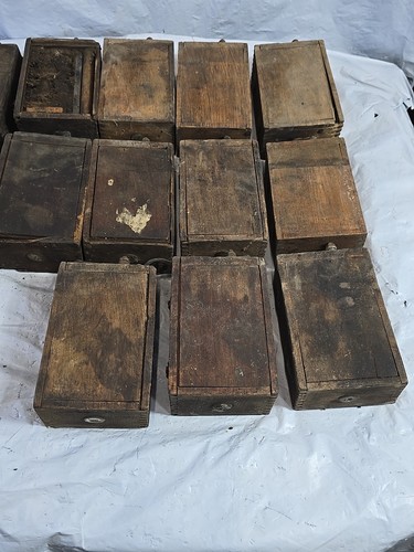 13 Antique Ford Wood Model T A Ignition Buzz Coil Battery Dovetail ...