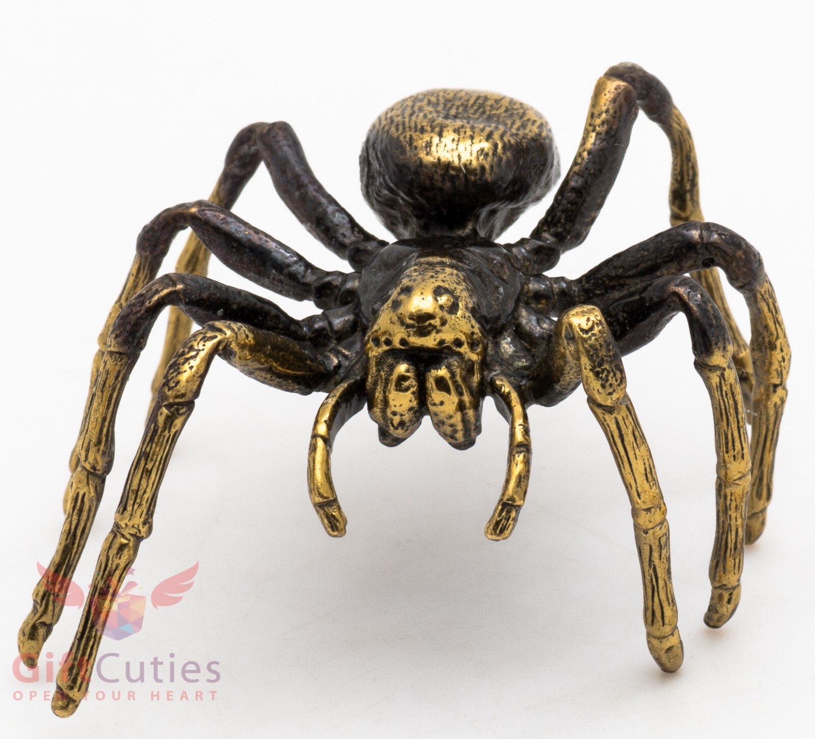 Solid Brass Figurine of Tarantula Chelicerae Spider Totem talisman ...