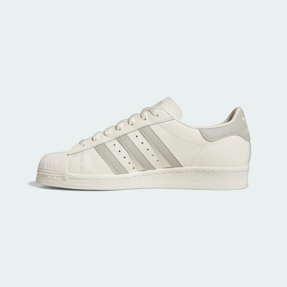 adidas Superstar 82 Cloud White Metal Gray Off White GZ4837 Men's Size ...